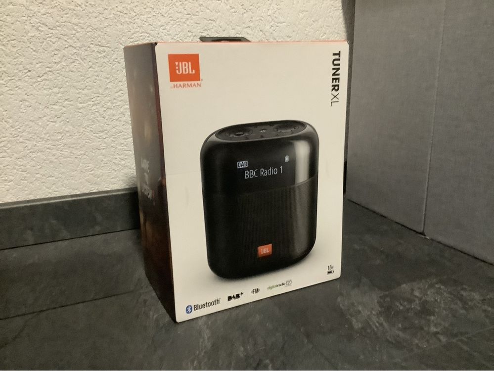 JBL Tuner XL Bluetooth Radio DAB+ Neu OVP (Neu und originalverpackt) in ...