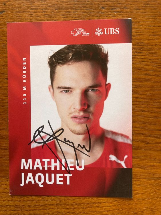 Mathieu Jaquet / orig. AK (Neu (gemäss Beschreibung)) in Lovens für CHF 5 – mit Lieferung auf ...