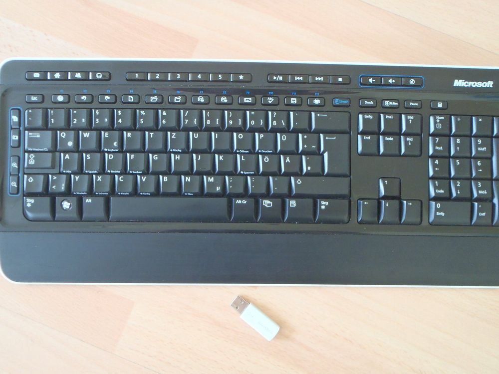 Microsoft Wireless Keyboard 3000 v2.0 (Gebraucht) in Lanzenhäusern für ...