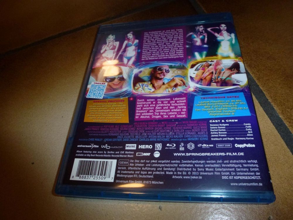 Spring Breakers BLU-RAY (Gebraucht) in Olten für CHF 3.5 – mit ...