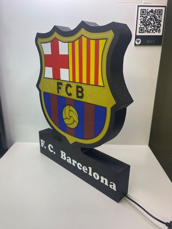 Fc Barcelona Logo mit LEDs (Neu (gemäss Beschreibung)) in Luzern für ...