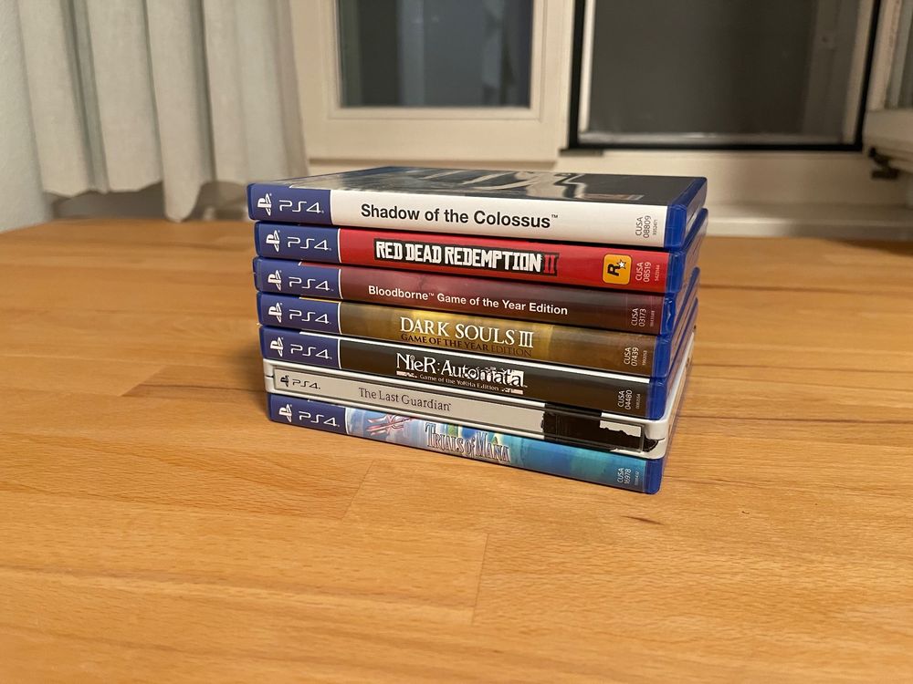 PS4 Game Collection NieR Darksouls Red Dead Bloodborne (Gebraucht) in ...
