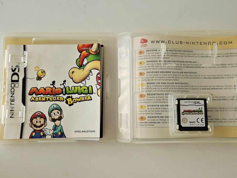 Mario & Luigi Abenteuer Bowser (Nintendo DS) (Gebraucht) in Courchapoix ...