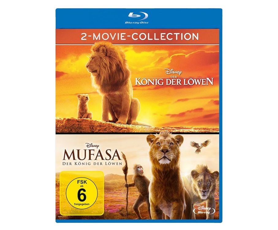 Mufasa + König der Löwen Blu-Ray neu und ungeöffnet (Neu und originalverpackt) in Liestal für ...