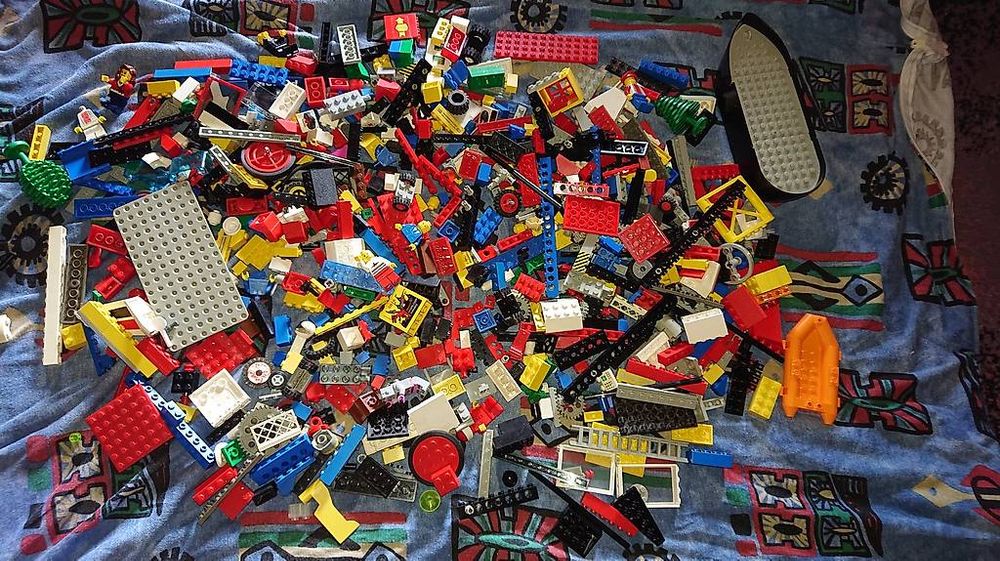 Lego Classic-Basic-Figuren Kiloware gemischt 1,1kg (Gebraucht) in ...