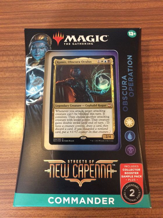Obscura Operation (Streets of New Capenna Commander Deck) 1x (Neu und originalverpackt) in ...