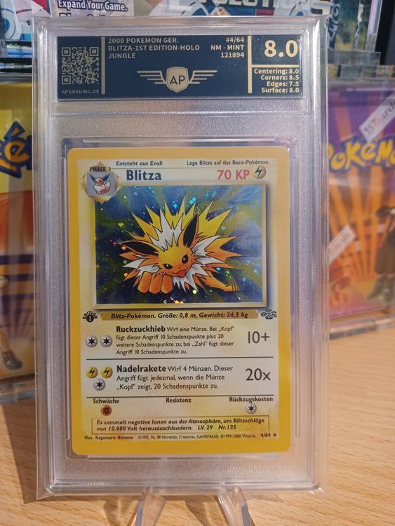 1.ediotion Blitza Jungle Holo Pokemon | Kaufen auf Ricardo