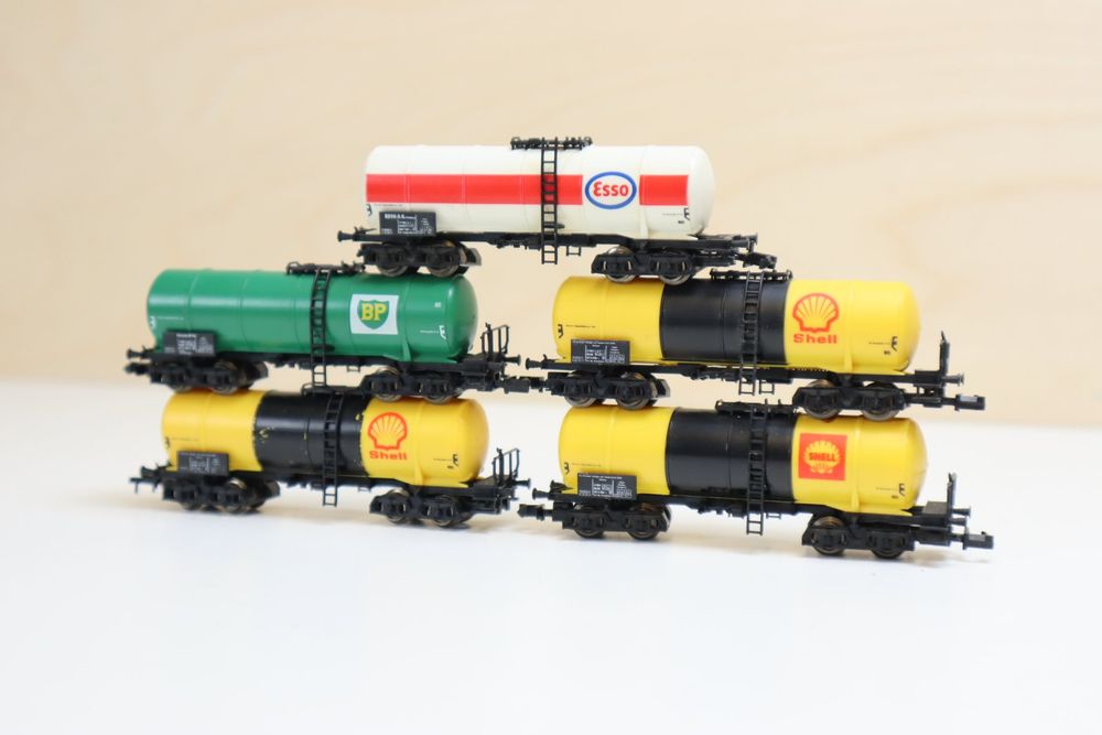 Fleischmann 5 x Kesselwagen 8480 - N | Kaufen auf Ricardo