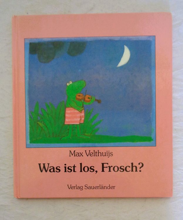 Was ist los, Frosch? / Bilderbuch von Max Velthuis ab Fr. 5. (Gebraucht ...
