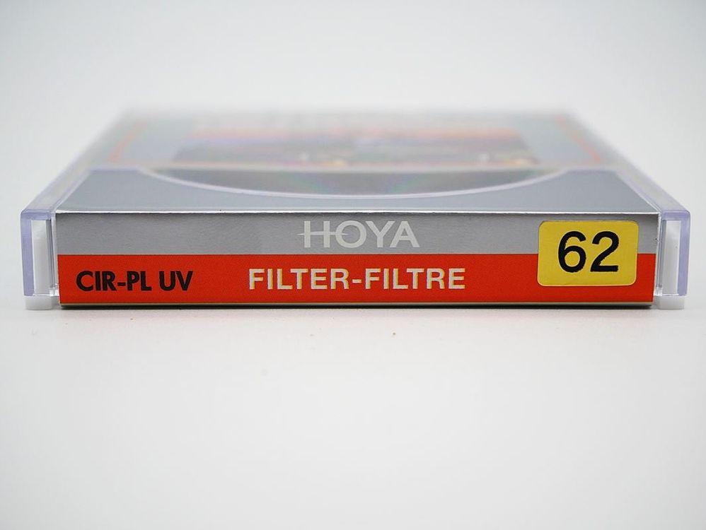 HOYA CIR-PL UV Filter 62 mm (BASISMASKE) (Neu und originalverpackt) in ...