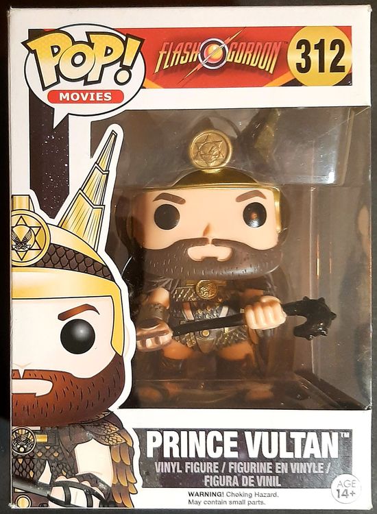 Funko Pop Flash Gordon Prince Vultan (Neu und originalverpackt) in ...