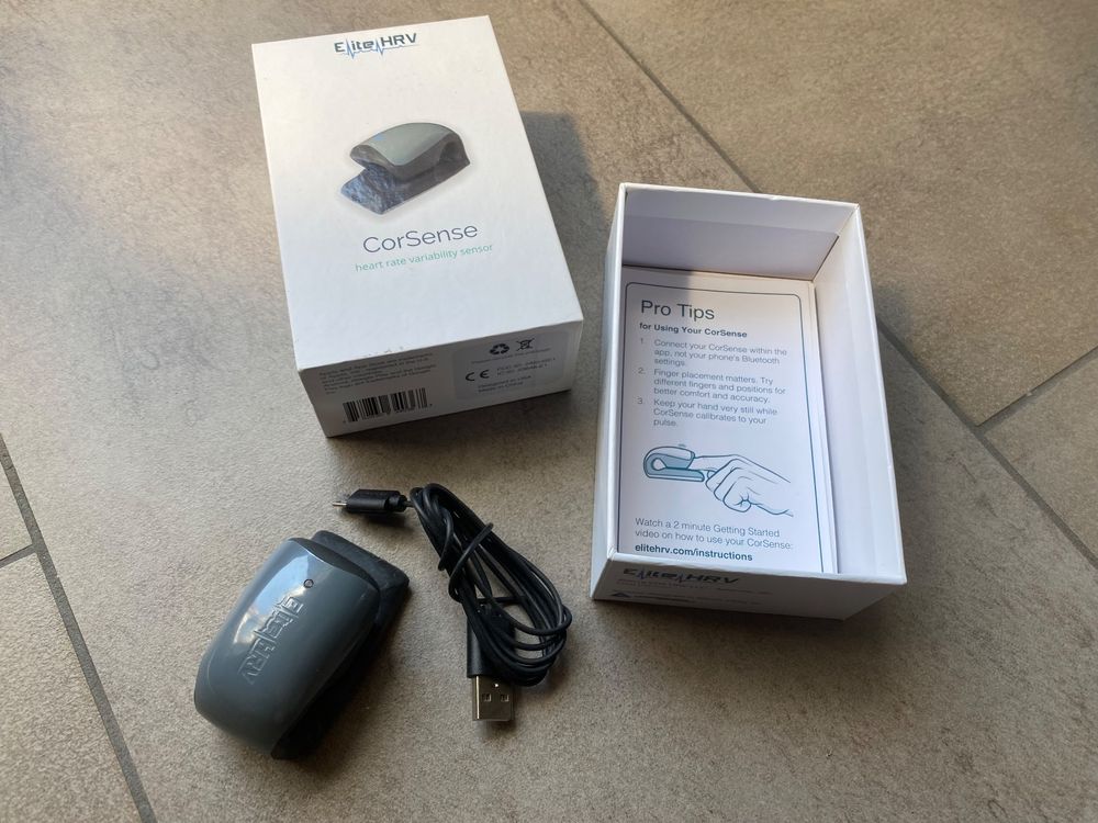 CorSense Elite HRV Sensor (Herzratenvariabilität Messgerät) (Gebraucht ...