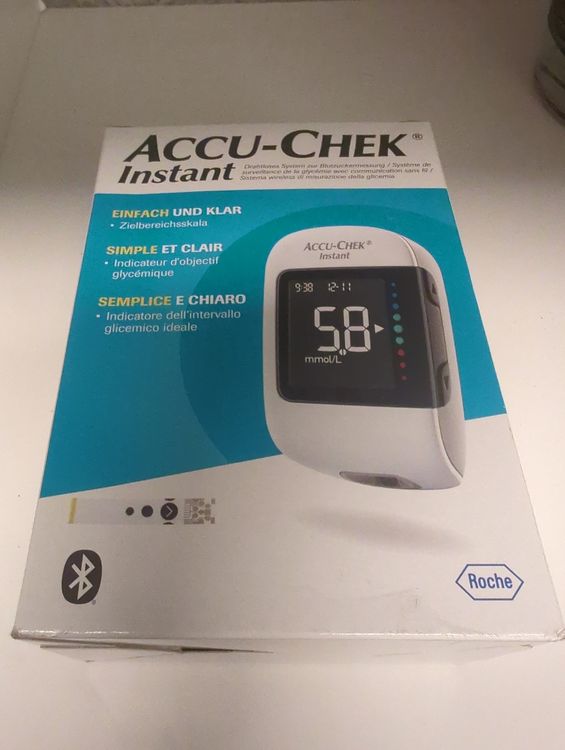 Accu Check instant Blutzucker messgeraet (Neu und originalverpackt) in ...