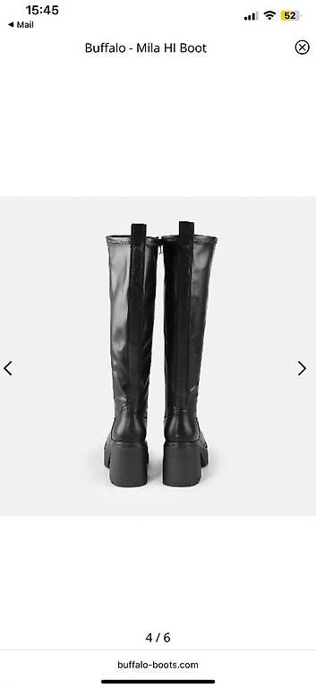 Buffalo Mila Hi Boots vegan Gr. 39 neu & originalverpackt (Gebraucht ...