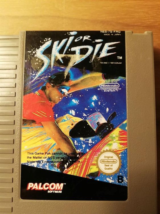 NES Game SKI OR DIE (Gebraucht) in St.Niklausen LU für CHF 10 – mit ...