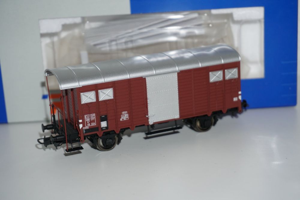 Roco 47501 - SBB gedeckter Güterwagen K3 H0/DC | Kaufen auf Ricardo