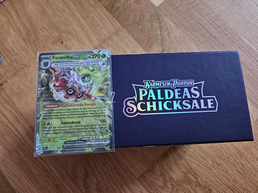 Pokemon Karte Forstellka ex Paldeas Schicksale | Kaufen auf Ricardo