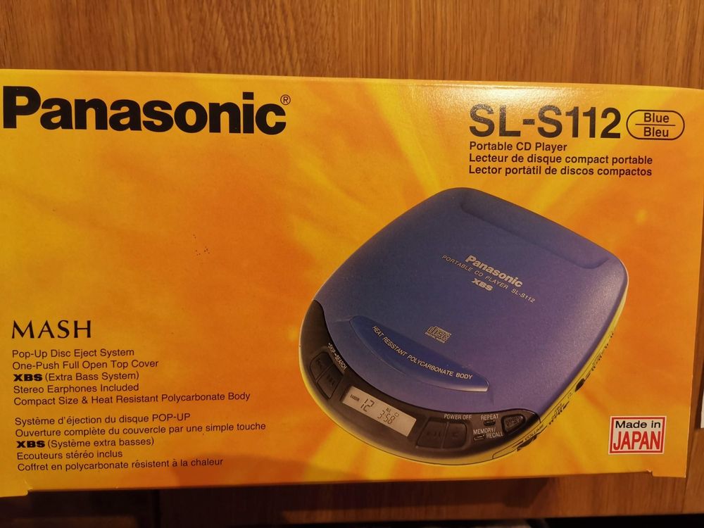 Panasonic Portable CD Player SL-S112 MASH (Gebraucht) in Oberbüren für CHF 10 – mit Lieferung ...