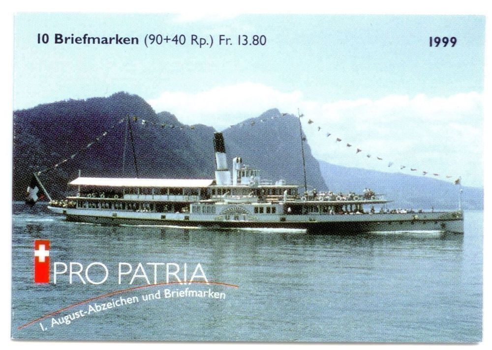 1999 Pro Patria MH ES KW 30.- (Gebraucht) in für CHF 1 – mit Lieferung ...