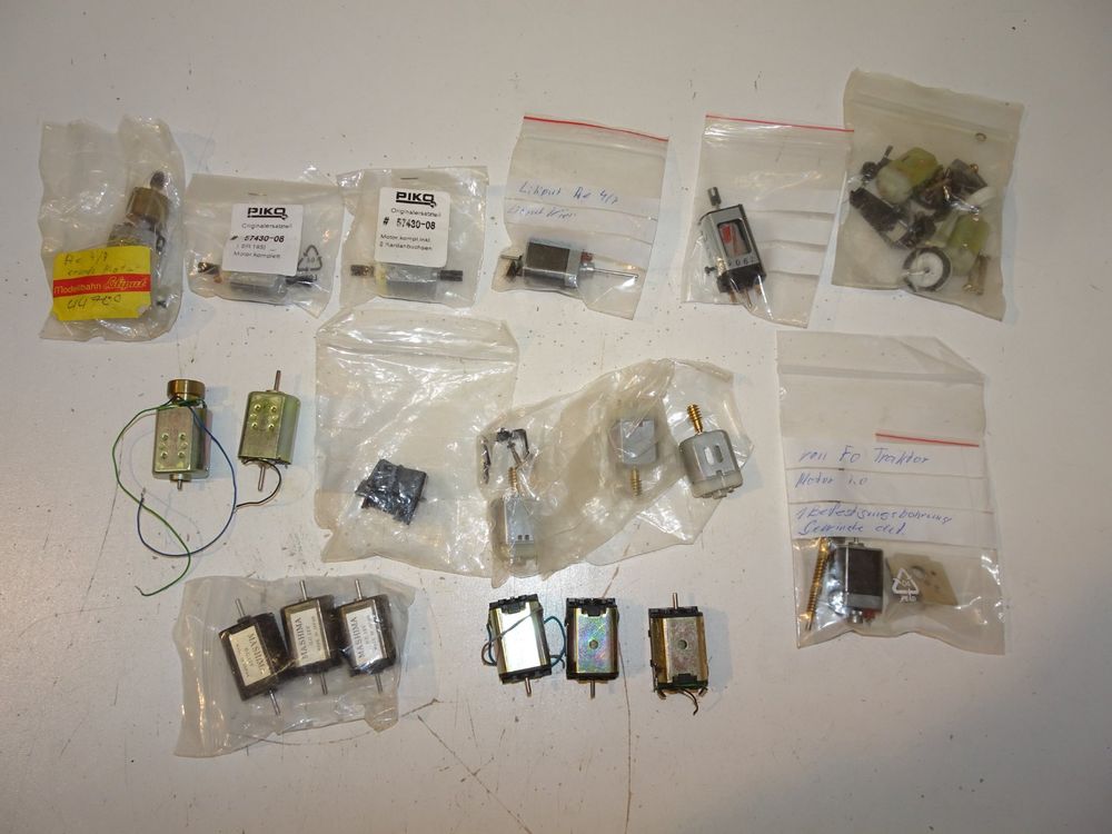 Motoren Piko Liliput Roco und andere Motor für Modellbau (Gebraucht) in ...