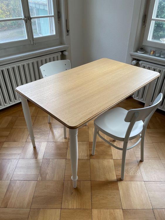 Esstisch by Andreas Fredriksson mit zwei Stühlen (Gebraucht) in ...
