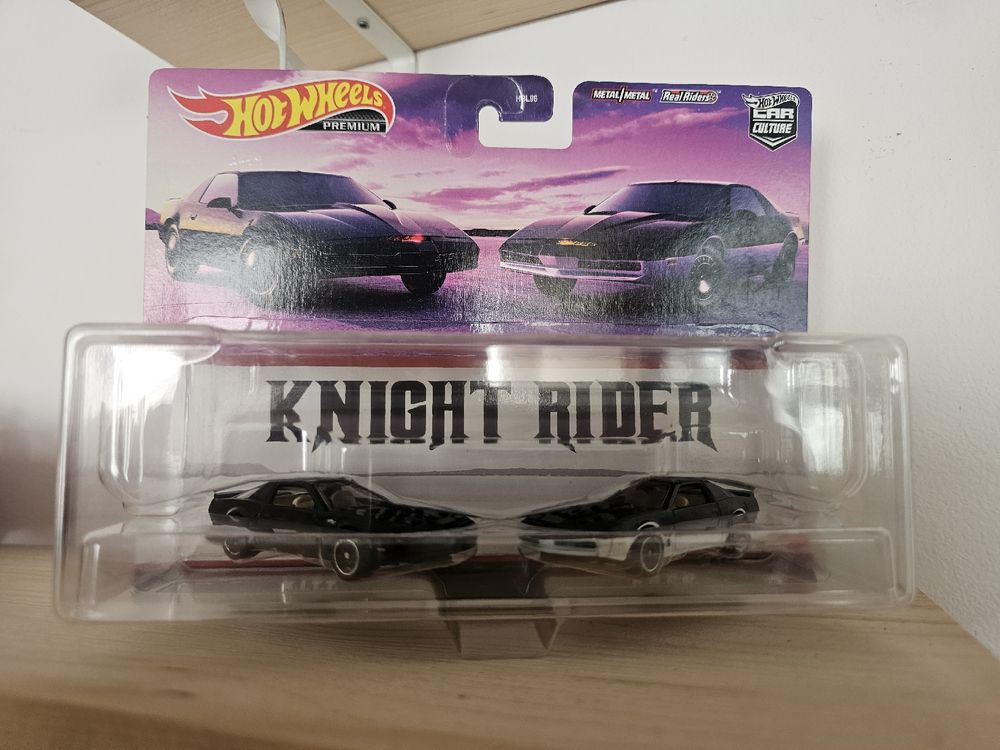 Knight Rider 1:64 HotWheels Set. K.I.T.T & K.A.R.R (Neu und ...