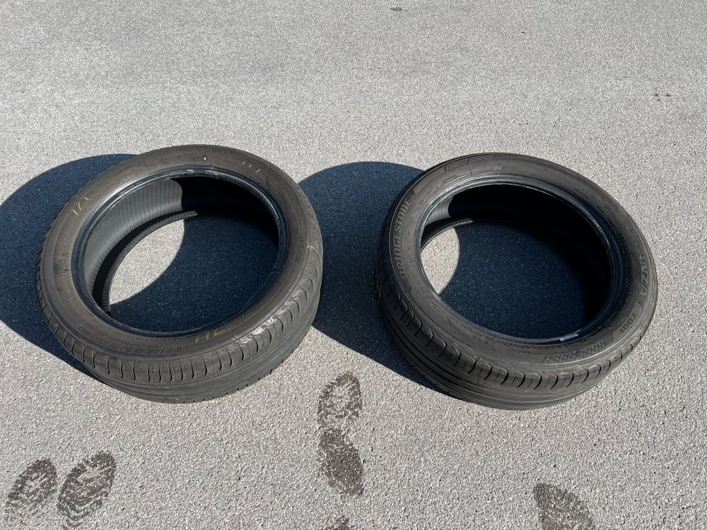 Zwei Sommerreifen Bridgestone Turanza 225 / 50 / R18 | Kaufen auf Ricardo