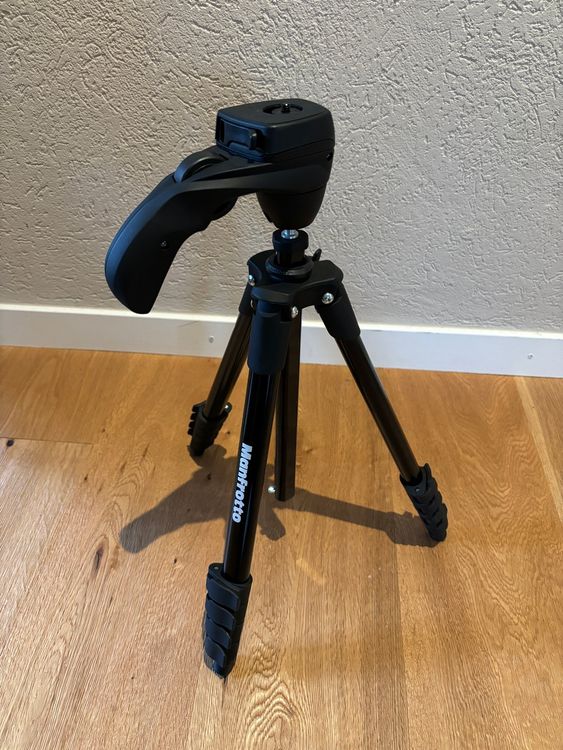 Manfrotto MKCOMPACTACN-BK Compact Action Stativ (Gebraucht) in ...