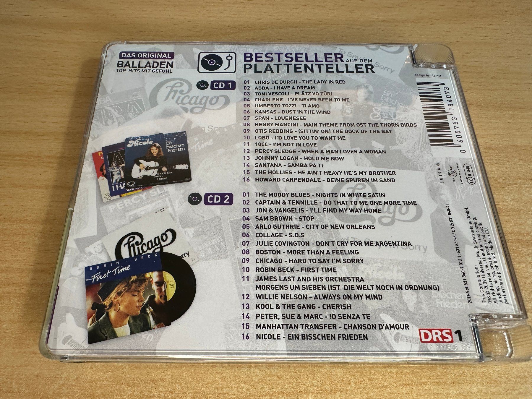 Y3 Various – Bestseller Auf Dem Plattenteller Balladen 2 CD (Gebraucht ...