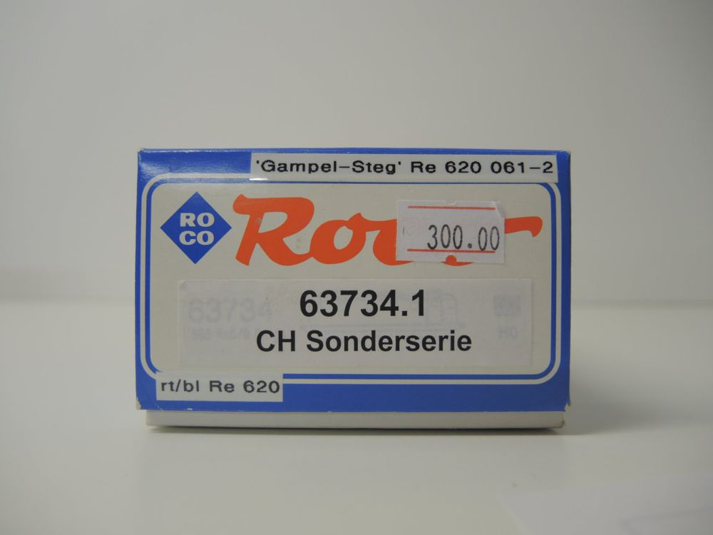 M113 Roco SBB Cargo Re 6/6 Gampel-Steg DC analog (Gebraucht) in ...