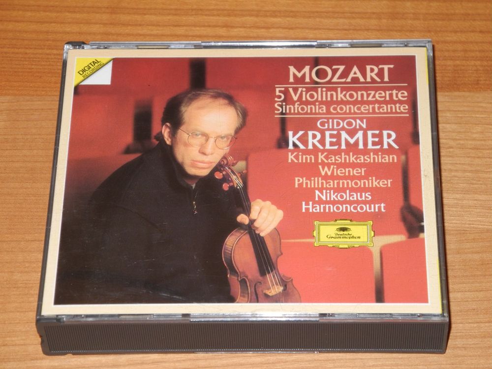 MOZART: ALLE VIOLINKONZERTE - KREMER / HARNONCOURT - DGG 2CD | Kaufen auf Ricardo
