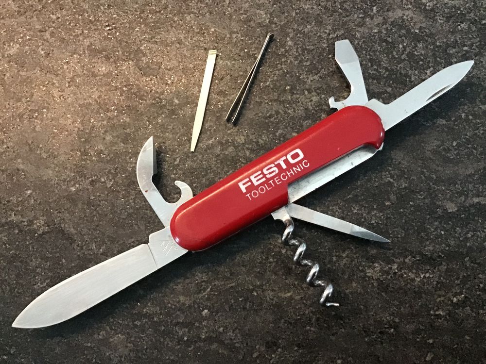 Wenger Sackmesser "700 Jahre CH/FESTO TOOLTECHNIK" Lupfig AG (Gebraucht ...