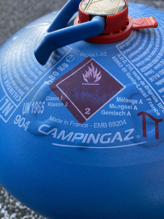 Gasflasche Campiggaz 1,8 kg neu | Kaufen auf Ricardo
