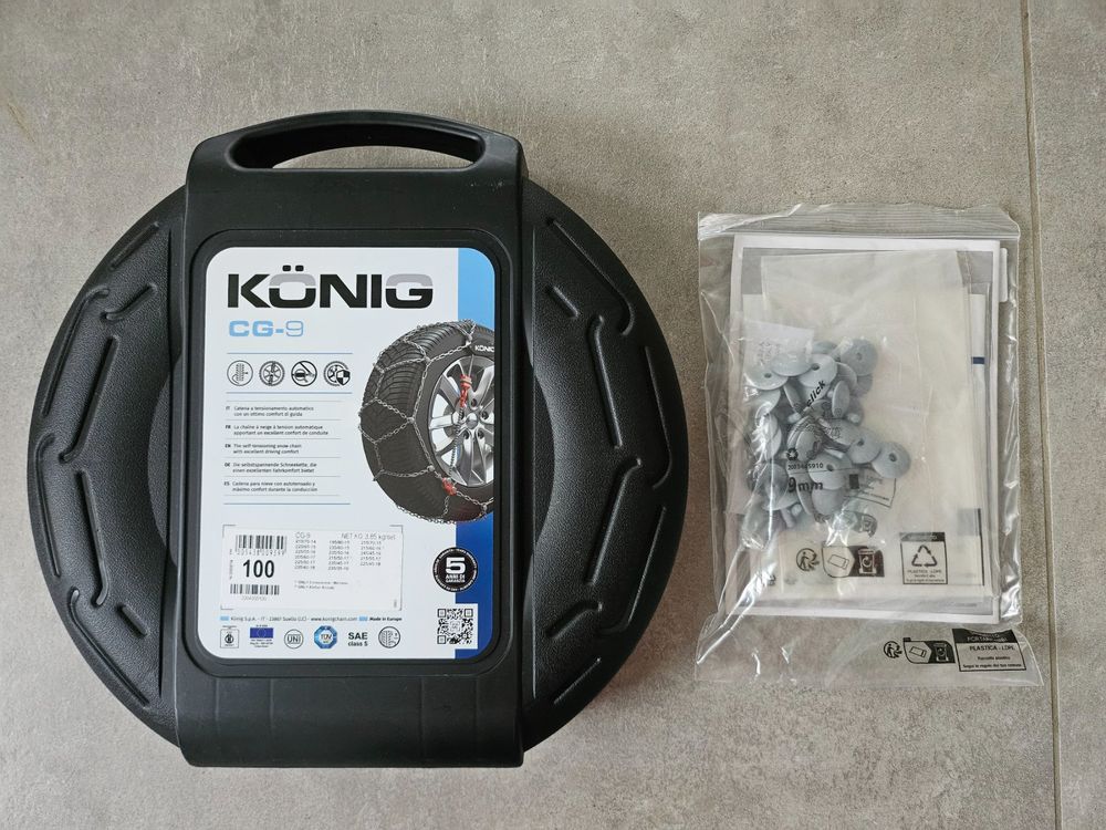 König Schneeketten CG-9 ,Gr.100, Neu OVP (Neu und originalverpackt) in Siblingen für CHF 99 ...