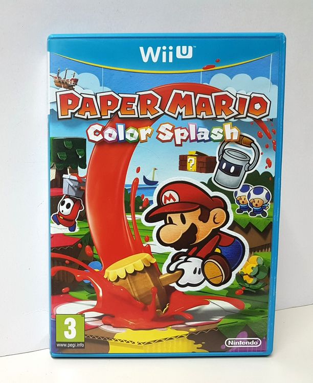 Paper Mario Color Splash das Inselparadies für Wii U (Gebraucht) in ...