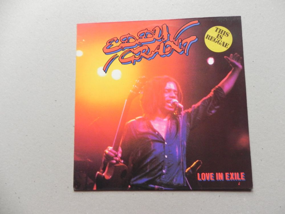 LP brit. Reggae Funk Sänger Eddy Grant 1980 Love in Exil (Gebraucht) in ...