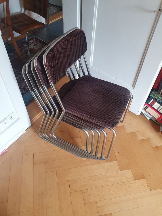 5 Vintage Stühle 60er Jahre Made in Italy | Kaufen auf Ricardo