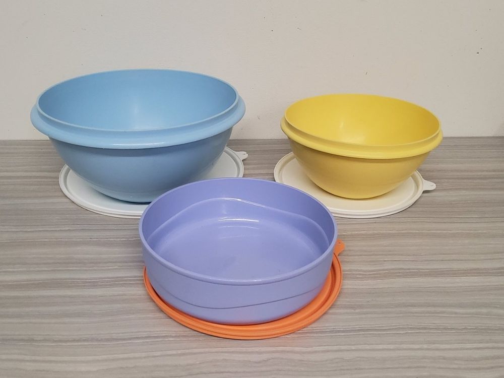3 Tupperbehälter mit Deckel | Kaufen auf Ricardo