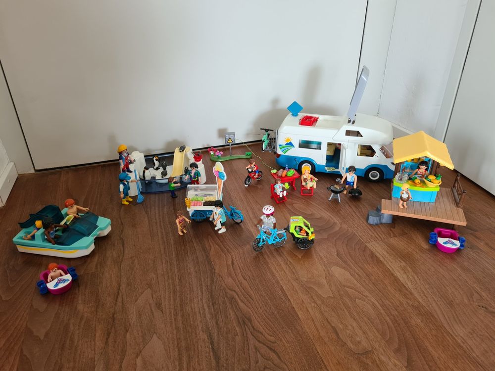 Playmobil - verschiedene Themen (Camper, Strand, Pinguine,.) (Gebraucht) in Hildisrieden für CHF ...