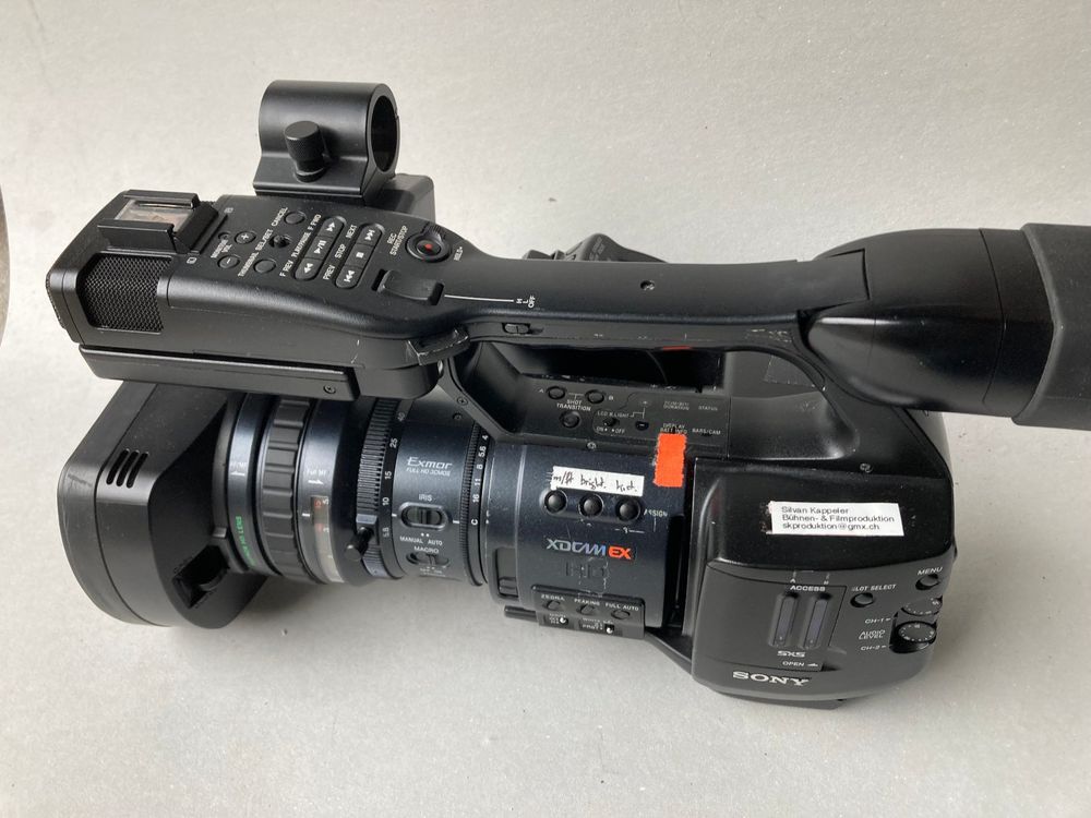 Sony PMW-EX1 (defekt) mit Kameratasche und Zubehör | Kaufen auf Ricardo