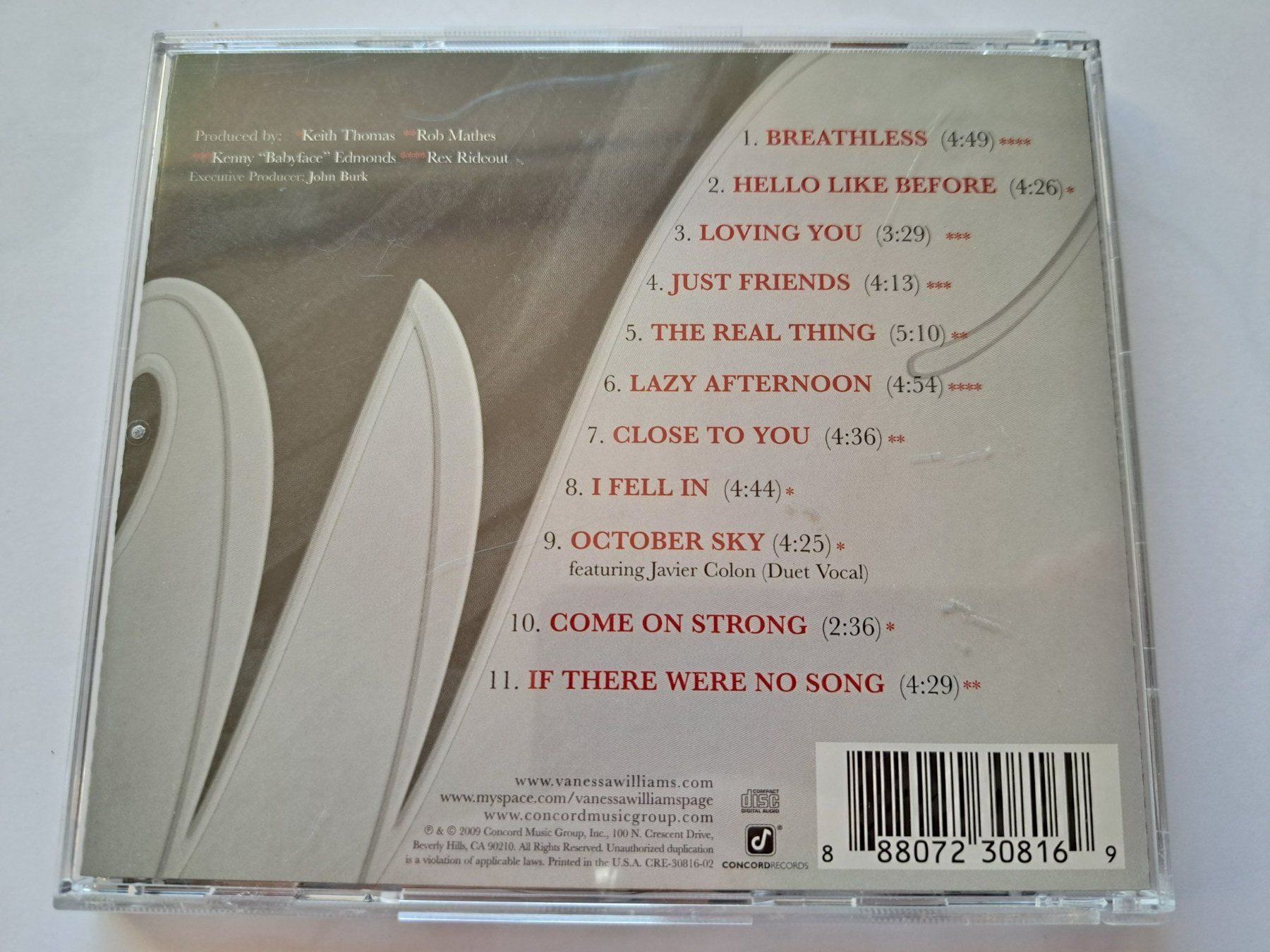 Cd Vanessa Williams - The real Thing (D'occasion) à Pully pour CHF 5 ...