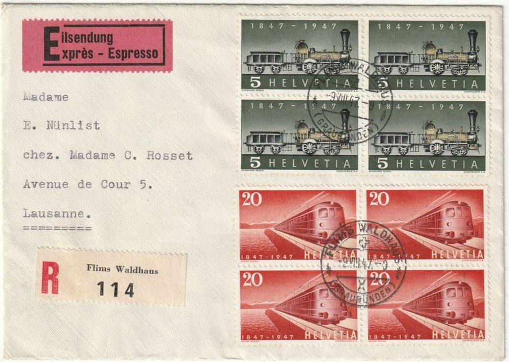 279.2.02 2 Marken mit der Abart "Fehlender Mast" Kat. 400++ (Gebraucht ...