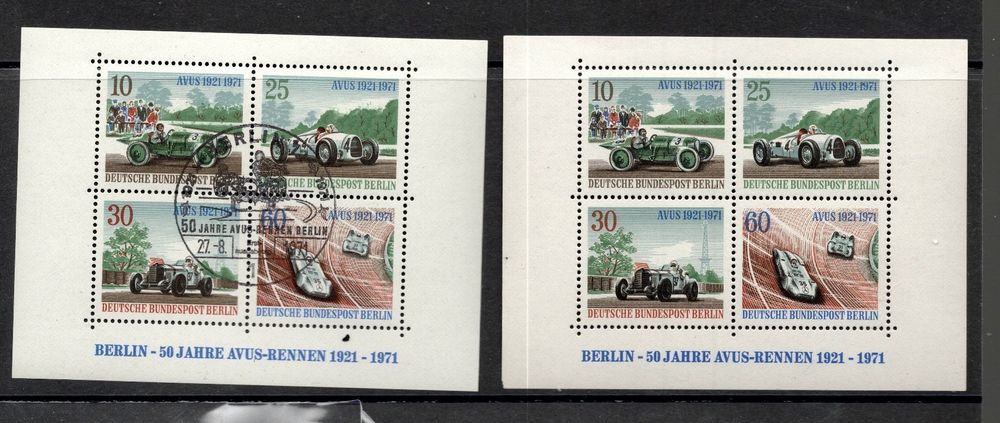 Berlin 50 Jahre Avus Rennen ** und ET (Neu (gemäss Beschreibung)) in Uitikon Waldegg für CHF 0.9 ...