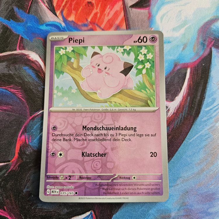 Pokemon Piepi MEW 151 DE 035/165 Reverse Holo (Gebraucht) in Zofingen ...