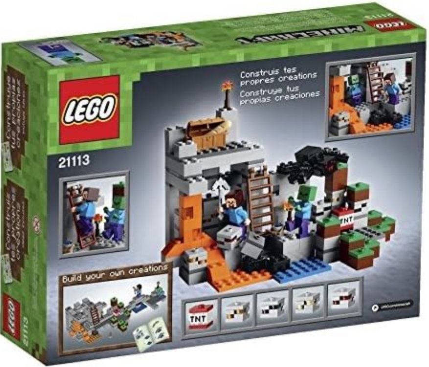 LEGO Minecraft The Cave 21113 OVP (Neu und originalverpackt) in ...