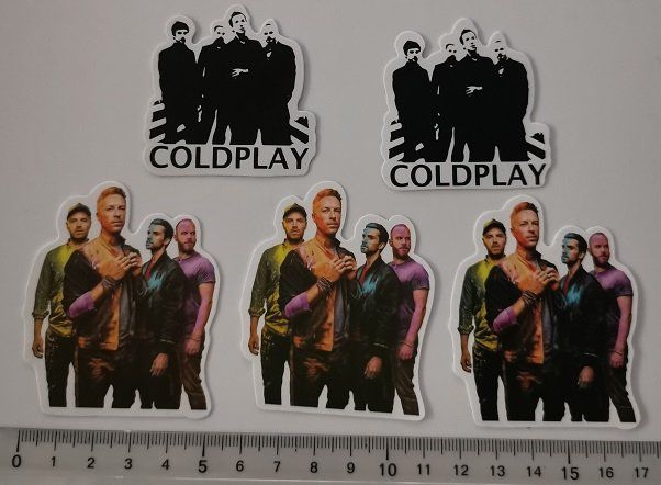 Coldplay - 3 Sticker und 2 Aufkleber | Kaufen auf Ricardo