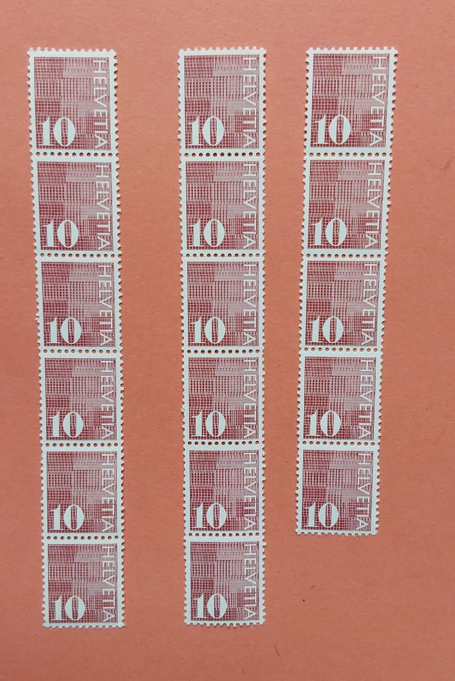 Lot Rollenmarken mit Nummern, Blocks & Streifen, **& Stempel (Neu ...