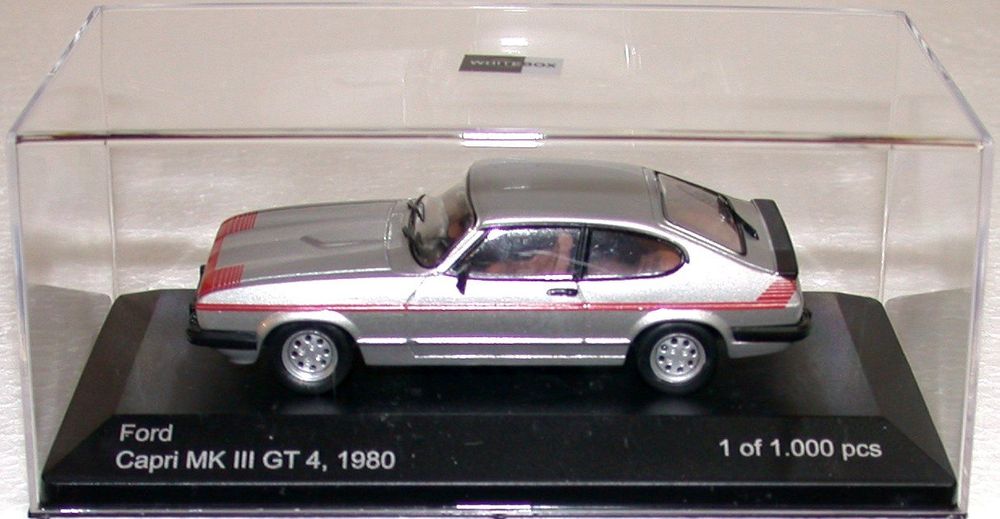 1980 Ford Capri MK3 GT4, WHITEBOX LIMITED, 1:43 (Neu und ...