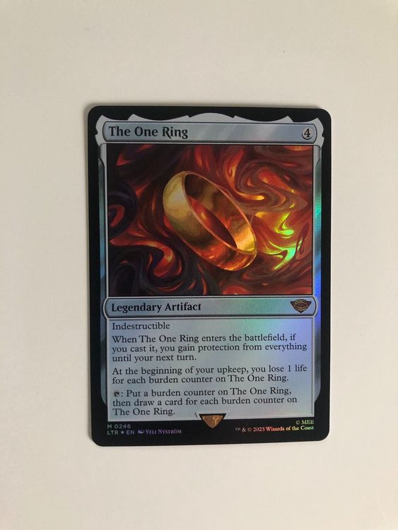 Magic the Gathering (MTG), The One ring, Lord of the Rings | Kaufen auf ...