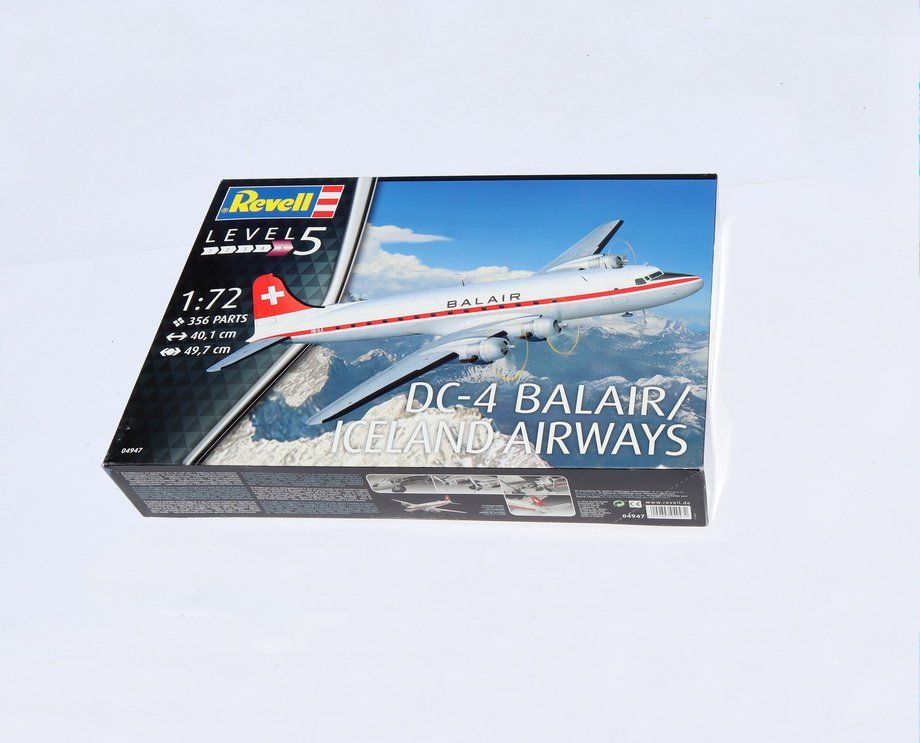 DC-4 "Balair" / Iceland Airways 1:72 von Revell 40 cm Lang | Kaufen auf ...